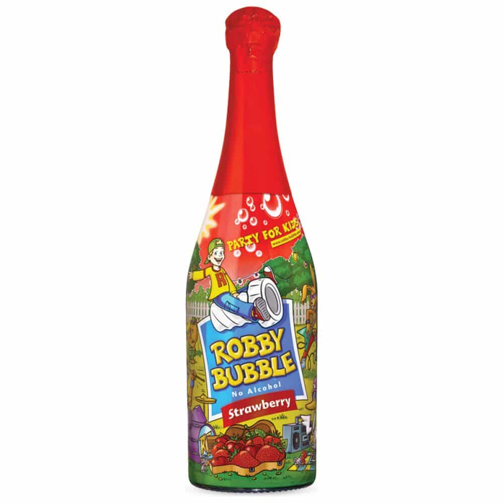 ROBBY BUBBLE STRAWBERRY ΠΑΙΔΙΚΗ ΣΑΜΠΑΝΙΑ 750ML - Bottles.gr